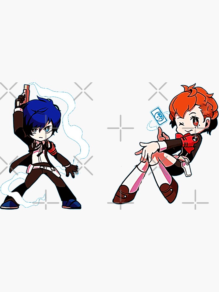 " persona 3 reload fanart Characters " Sticker for Sale by ...
