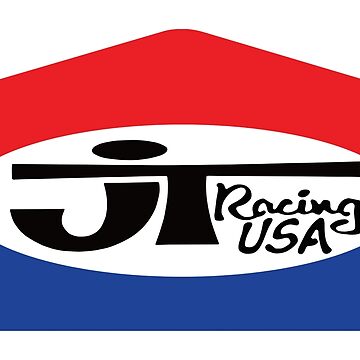 "JT Racing BMX Motocross Blue White Red" Sticker for Sale by ...