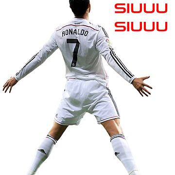 "SIUUU #1" Sticker by patpatpro | Redbubble