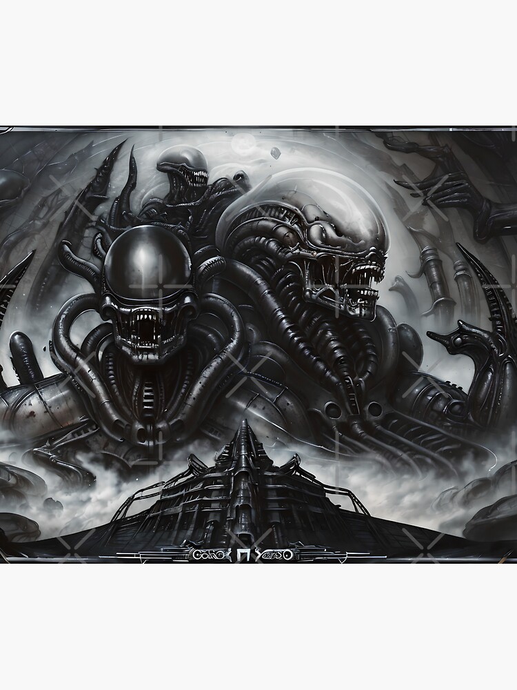 "Xenomorph Alien Giger" Mouse Pad for Sale by LakshmiLovesMe | Redbubble