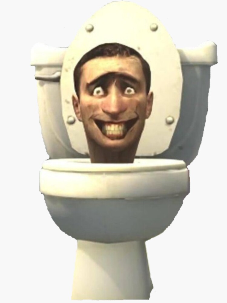 "Skibidi Toilet " Sticker for Sale by Meme Stickers | Redbubble