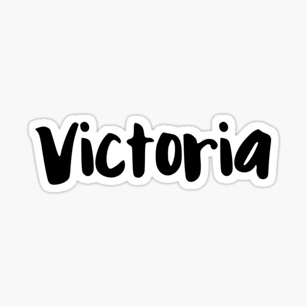 "Victoria" Sticker by FTML | Redbubble