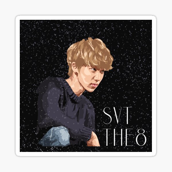 "SVT - THE8 ~KPOP~" Sticker for Sale by ToshIllustrate | Redbubble
