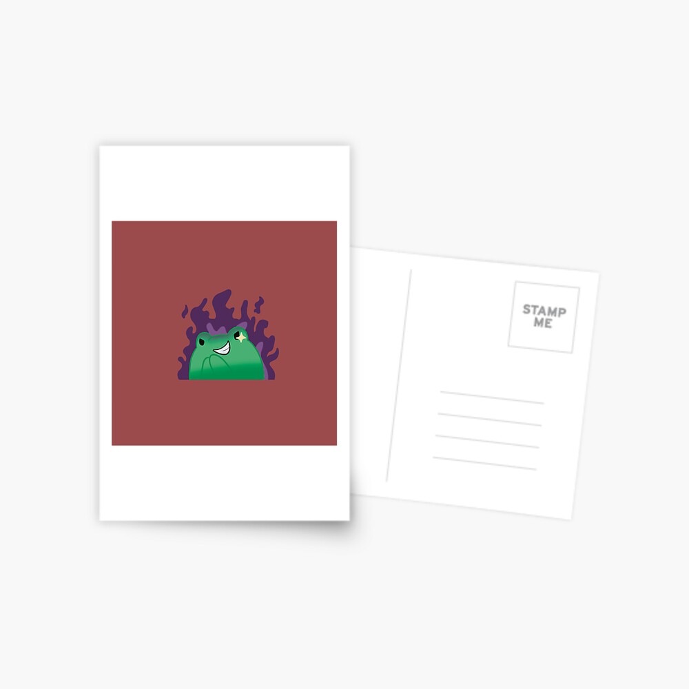 "EVIL SCHEMING FROG || Cute frog emote || Emoji || Sticker || Adorable ...
