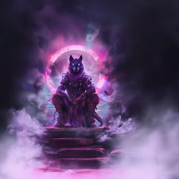 "Cyberpunk Master Wolf" Poster for Sale by Reichcorp | Redbubble