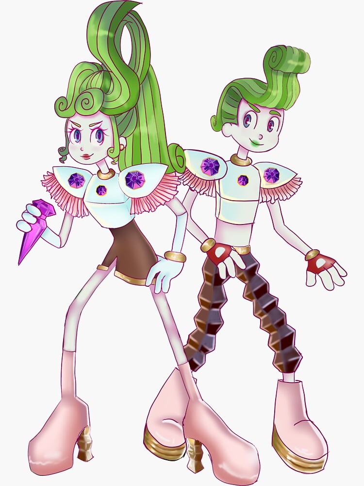 "Velvet and Veneer Trolls 3" Sticker for Sale by Medelirrefa | Redbubble