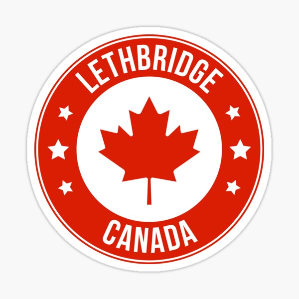 "Lethbridge" Sticker for Sale by rootartino | Redbubble