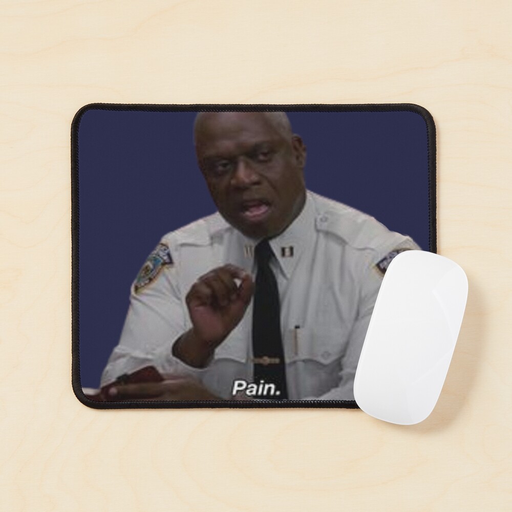 "Pain ( Captain Holt's Version )" Sticker for Sale by Meraki-lavi ...