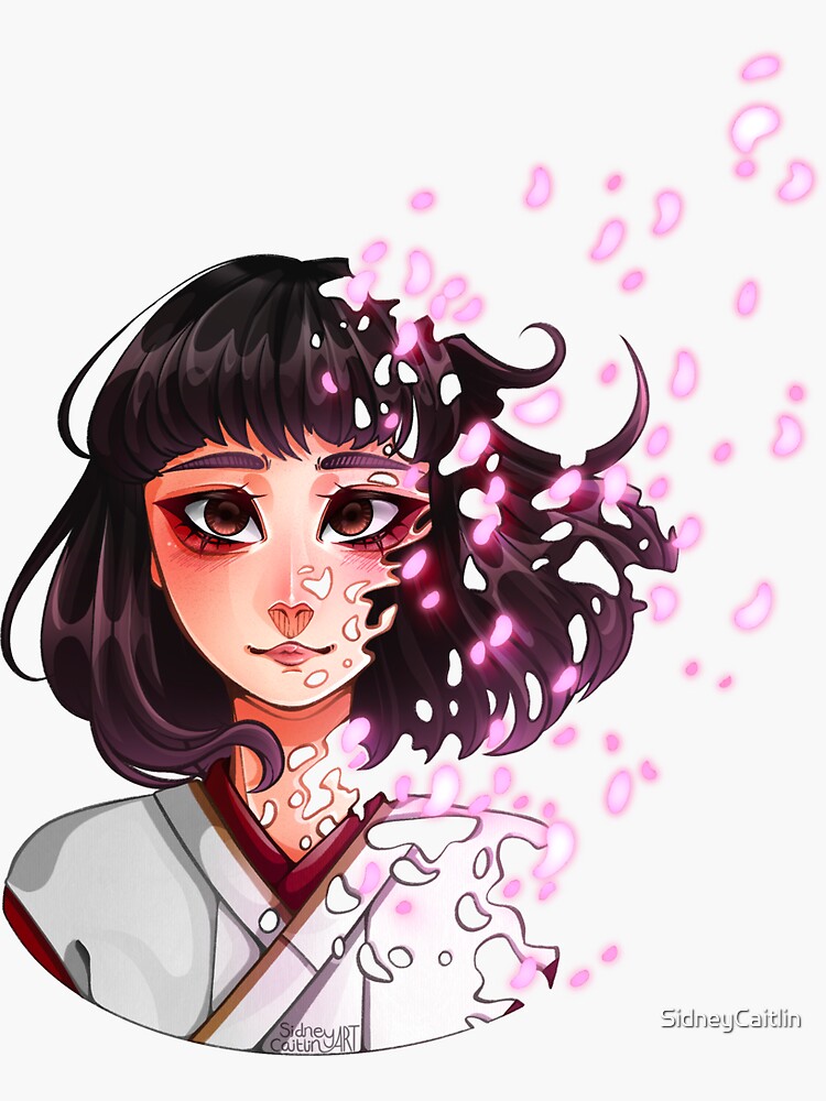 "Hanachirusato - Behind the Mask Version - Genshin Impact" Sticker for ...