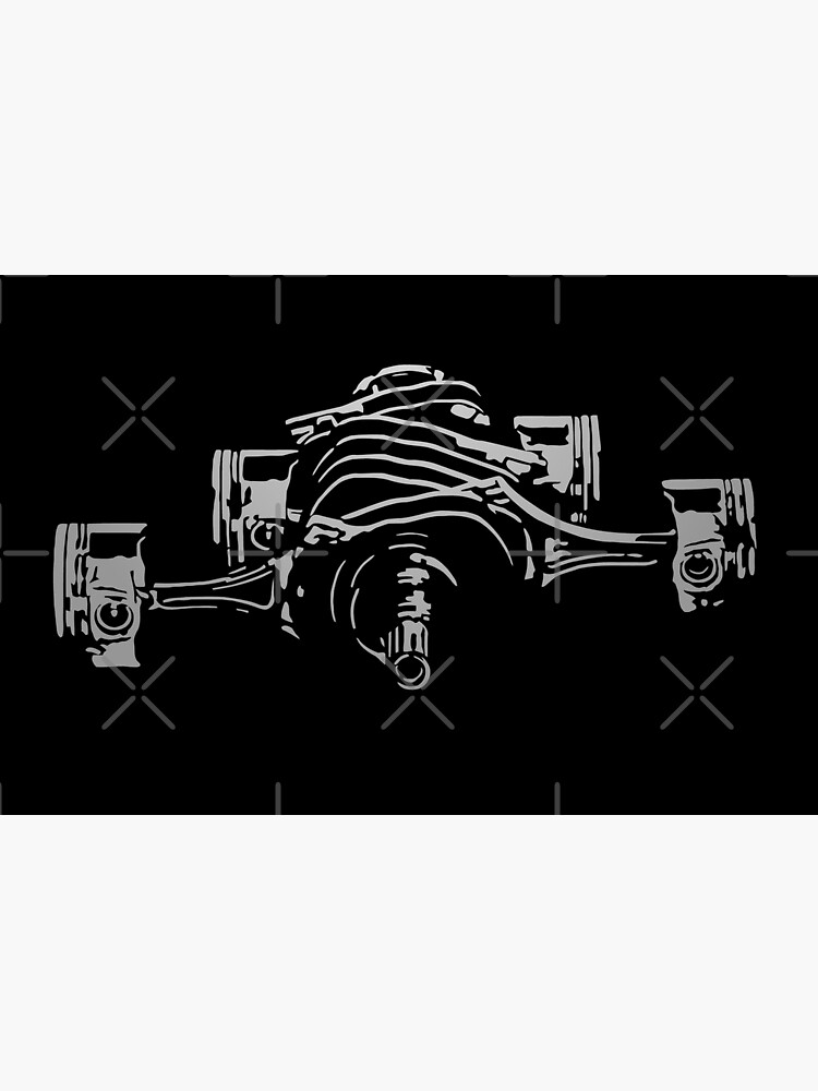 "Boxer engine" Poster for Sale by nomoregravity | Redbubble