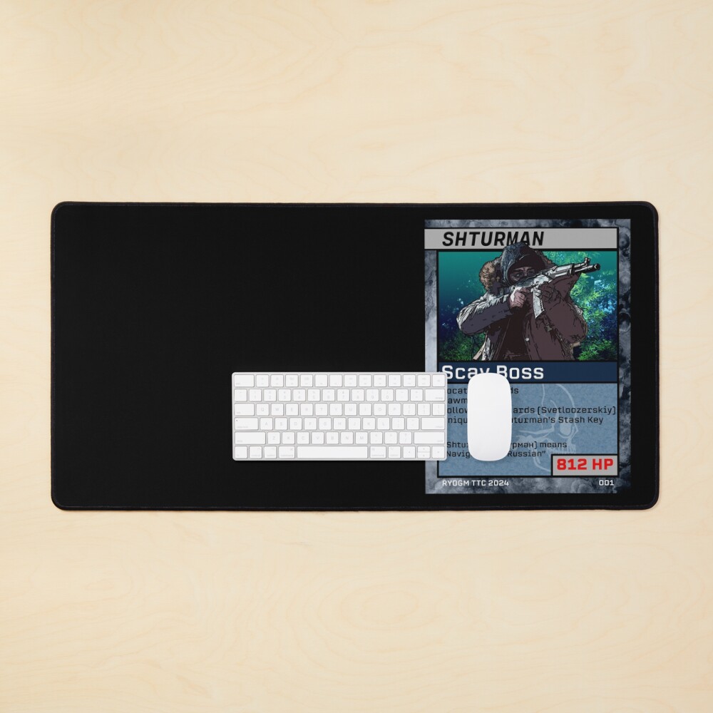 "Shturman Tarkov Trading Card 001" Sticker for Sale by ryogm | Redbubble