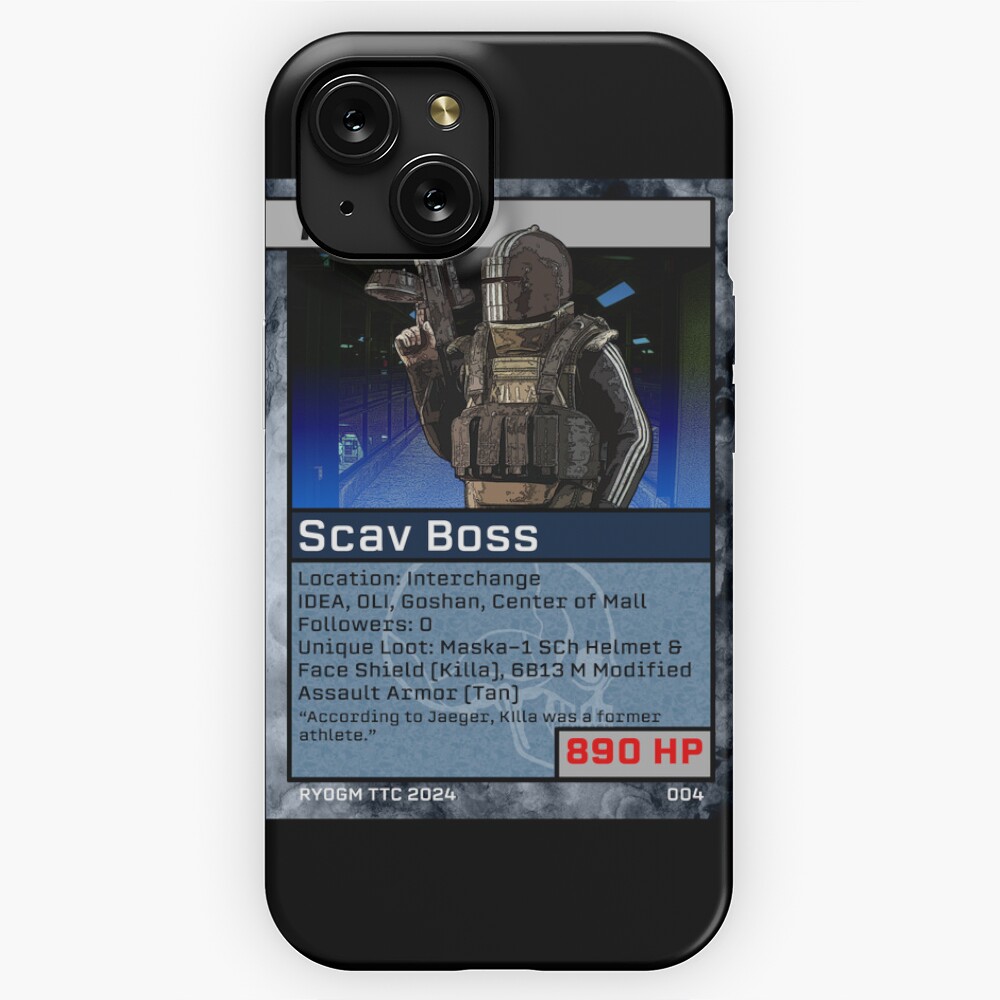 "Killa Tarkov Trading Card 004" Sticker for Sale by ryogm | Redbubble