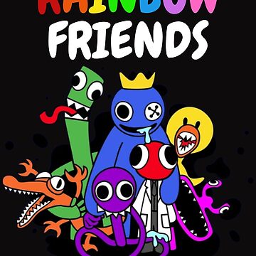 "rainbow friends" Sticker for Sale by EcoInkSpace | Redbubble