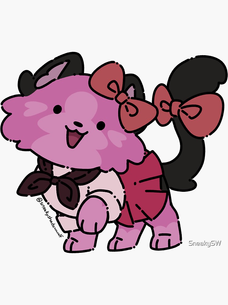 "Aphmau My Street Kawaii-Chan Cat" Sticker for Sale by SneakySW | Redbubble