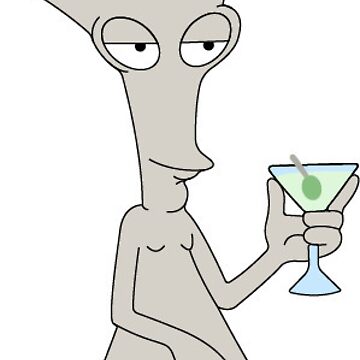 "Roger the Alien #2" Sticker for Sale by PersonaFactory | Redbubble