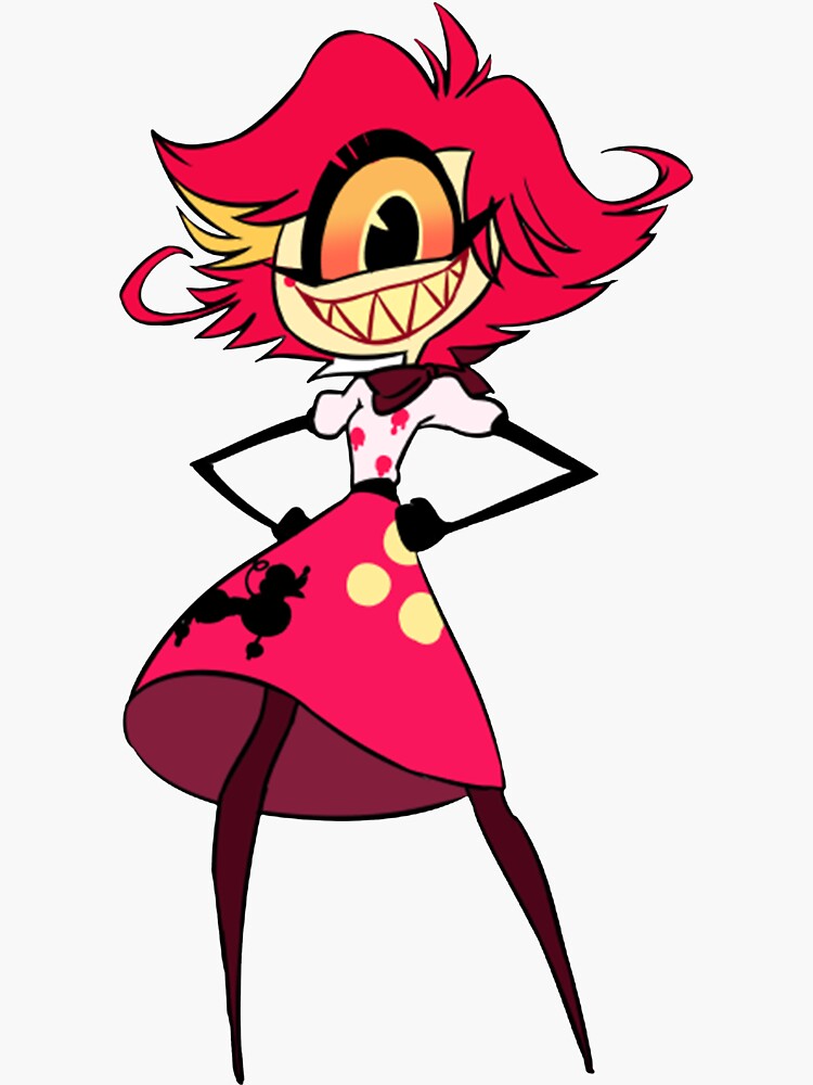 "Hazbin Hotel Niffty" Sticker for Sale by Lissandrojim | Redbubble