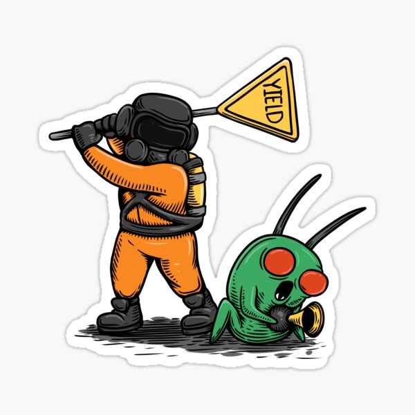 "Lethal Company sticker" Sticker for Sale by Spinner-vision | Redbubble