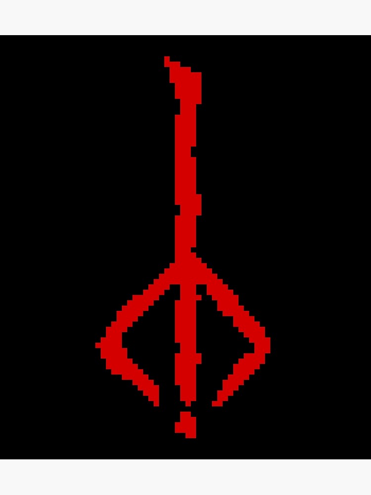 "Bloodborne - Hunter Rune (Pixels #2)" Metal Print for Sale by InfinityTone | Redbubble