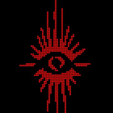 "Bloodborne - Blood Rapture Rune (Pixels)" Sticker for Sale by ...