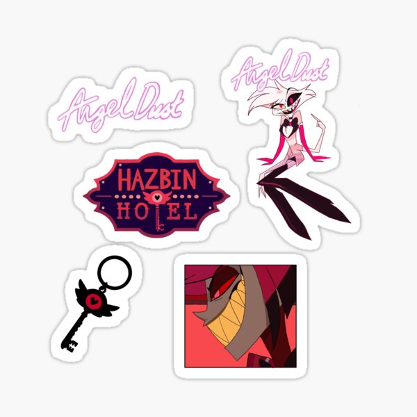 "Hazbin hotel sticker pack" Sticker for Sale by ruelia | Redbubble