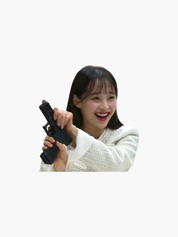 "Chuu meme" Sticker for Sale by Goodcharmsco | Redbubble