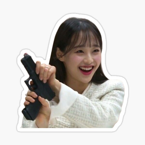 "Chuu meme" Sticker for Sale by Goodcharmsco | Redbubble