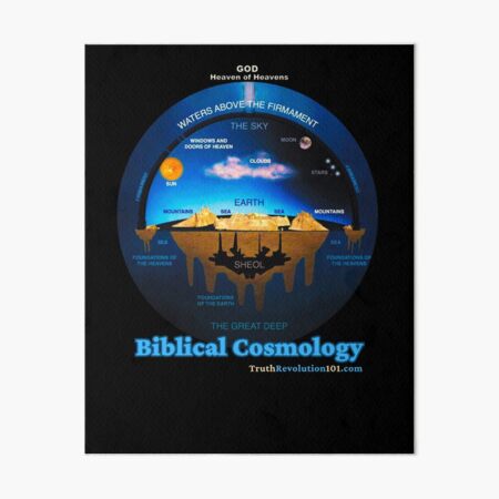 "Biblical Hebrew Cosmology" Art Board Print for Sale by TruthRev101 ...