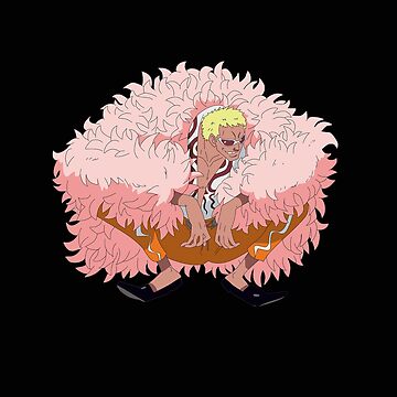 "Donquixote Doflamingo - One Piece" Sticker by ArtistryHavenn | Redbubble