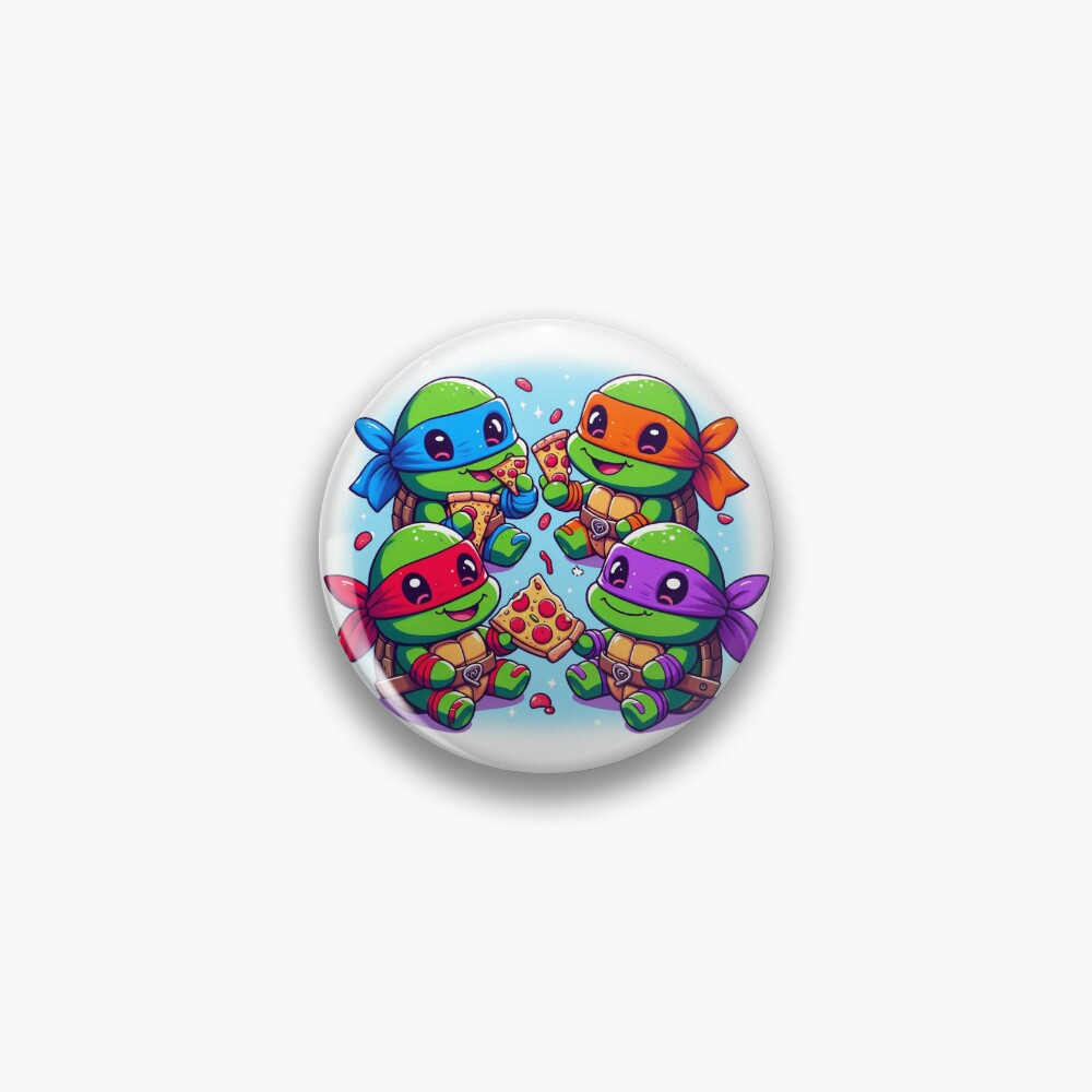"Tmnt eating pizza" Sticker for Sale by abbeyh0211 | Redbubble