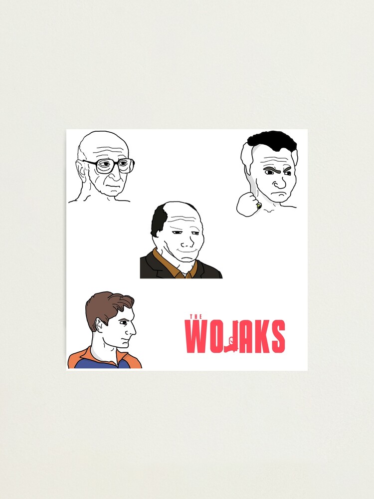 "The Sopranos Wojak Pack" Photographic Print for Sale by wojakapparel ...