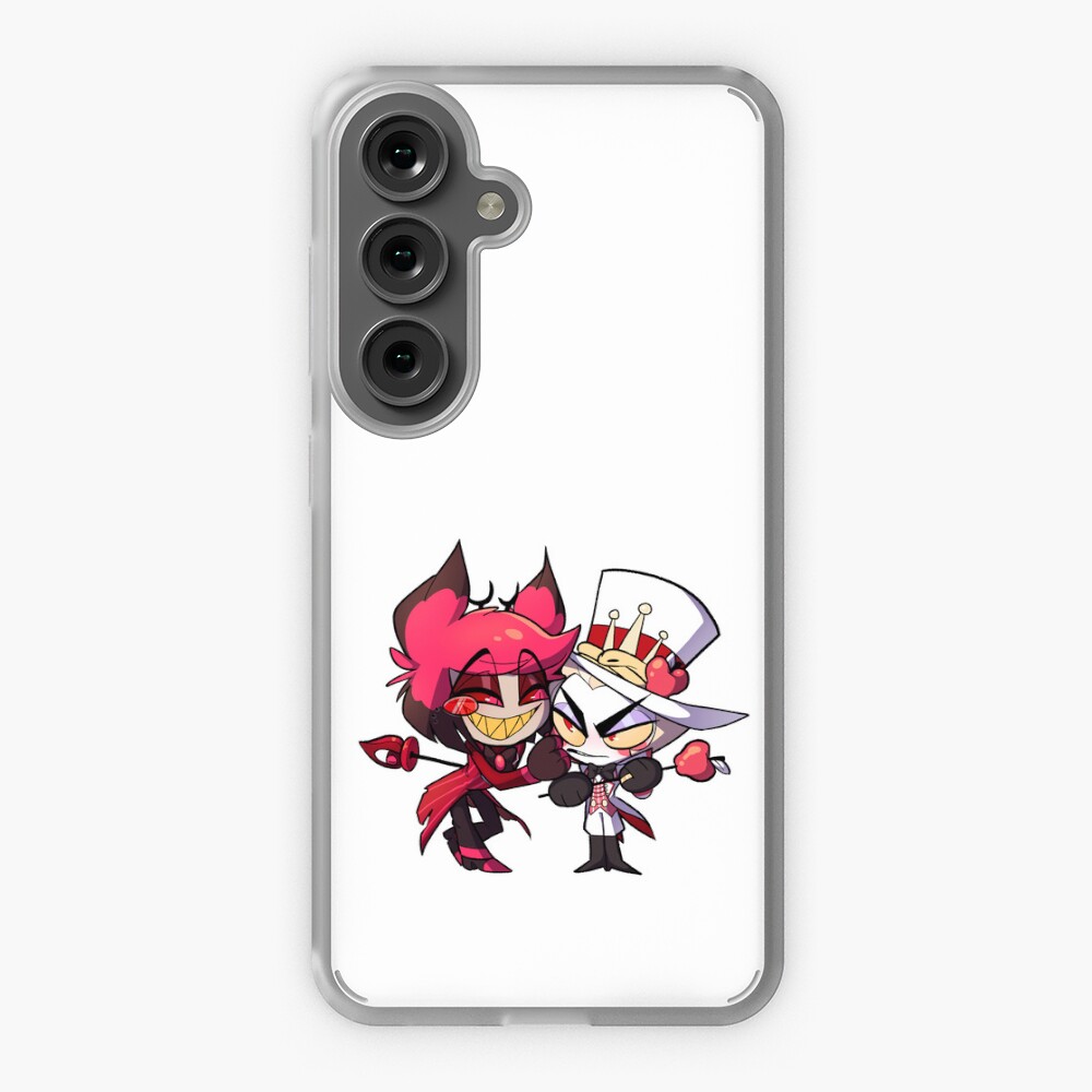"Chibi Alastor and Chibi Lucifer" Sticker for Sale by Anic917 | Redbubble