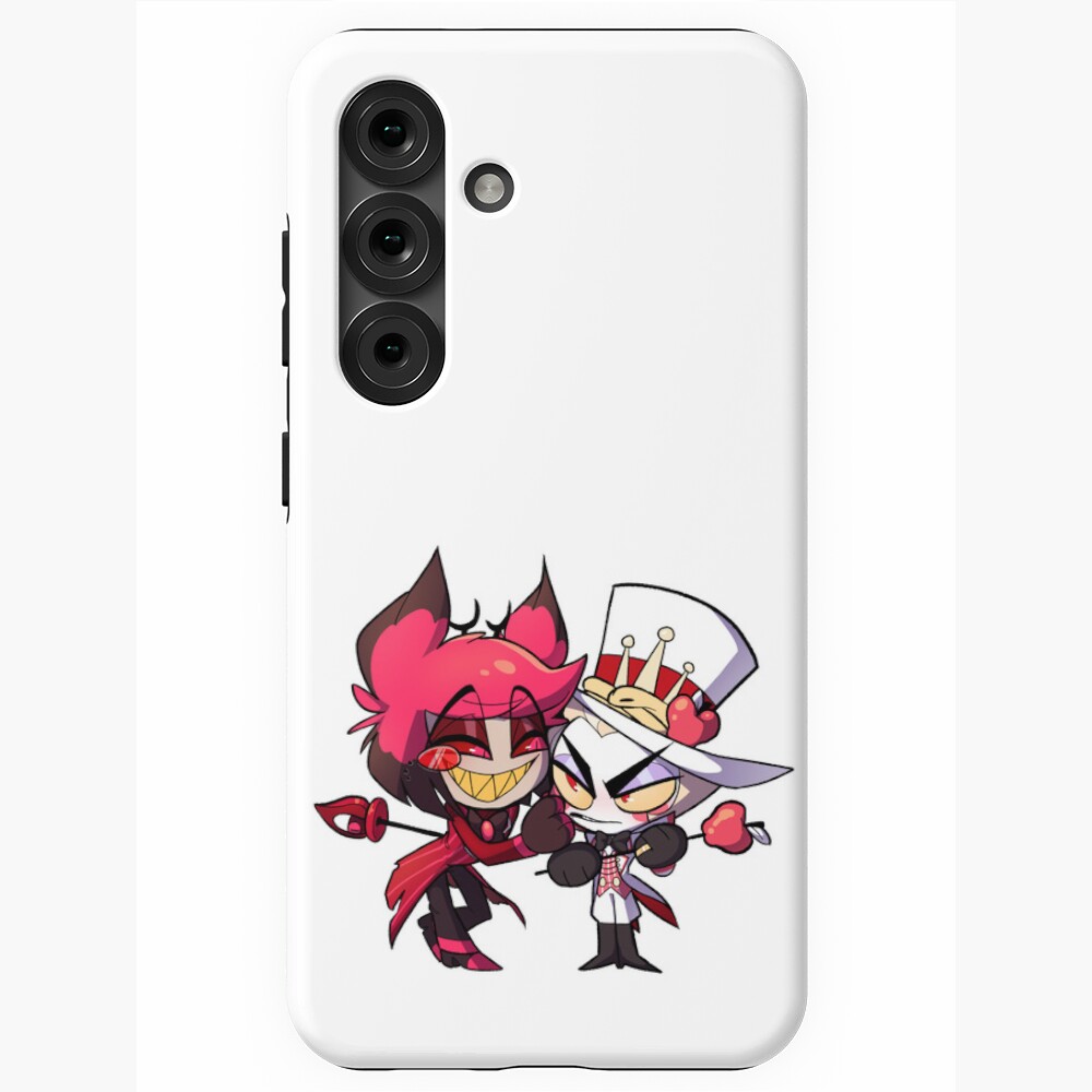 "Chibi Alastor and Chibi Lucifer" Sticker for Sale by Anic917 | Redbubble