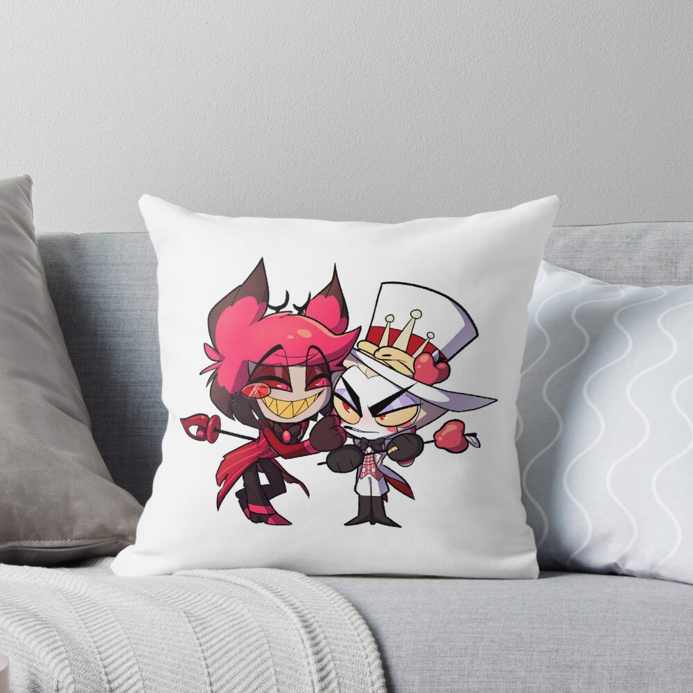 "Chibi Alastor and Chibi Lucifer" Sticker for Sale by Anic917 | Redbubble