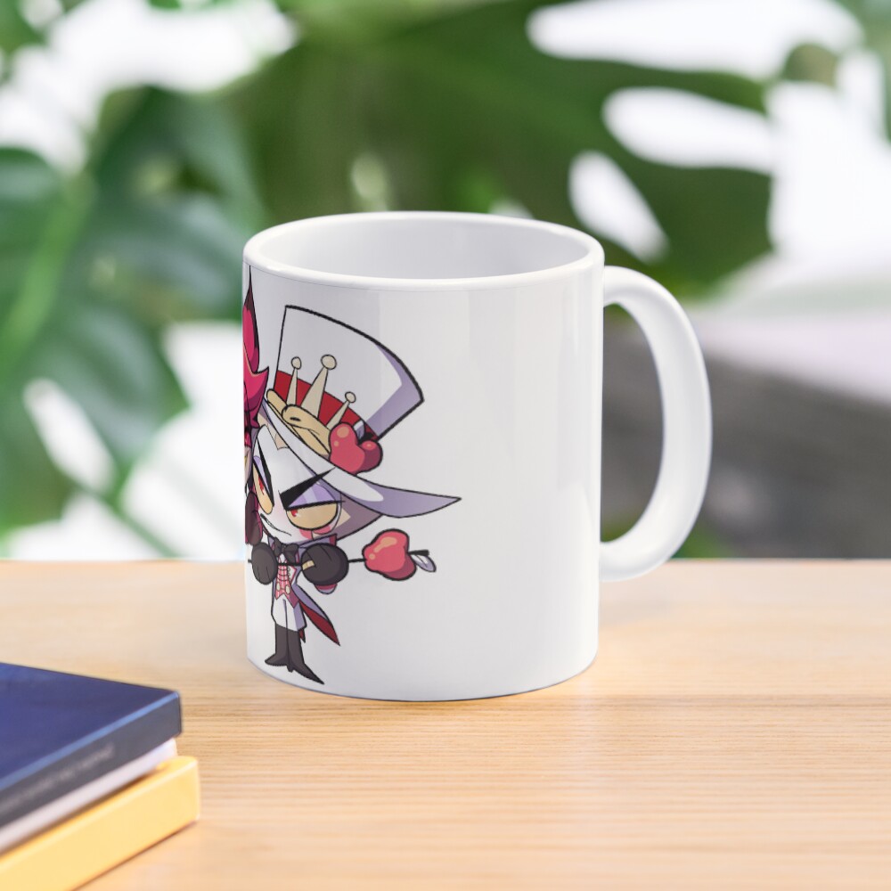 "Chibi Alastor and Chibi Lucifer" Sticker for Sale by Anic917 | Redbubble