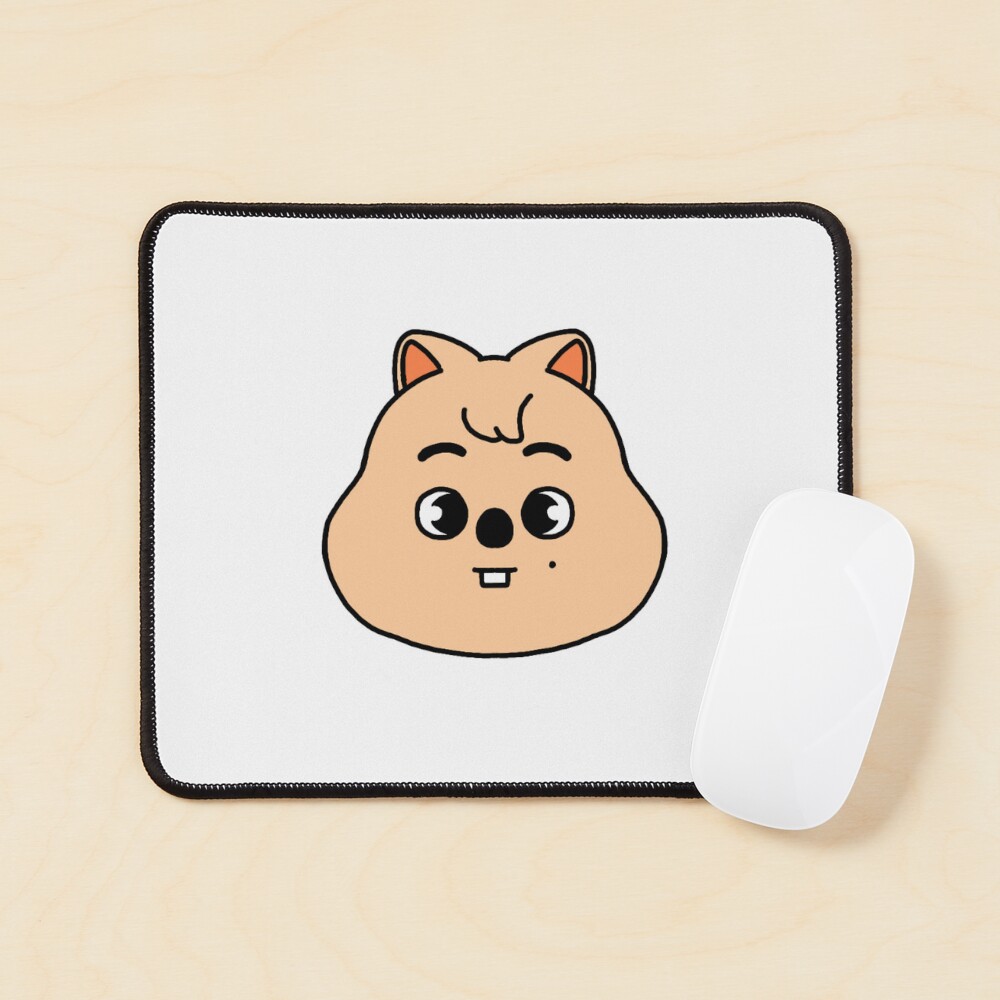 "Stray Kids - Skzoo HanQuokka Head [COLORED OUTLINE]" Sticker for Sale ...
