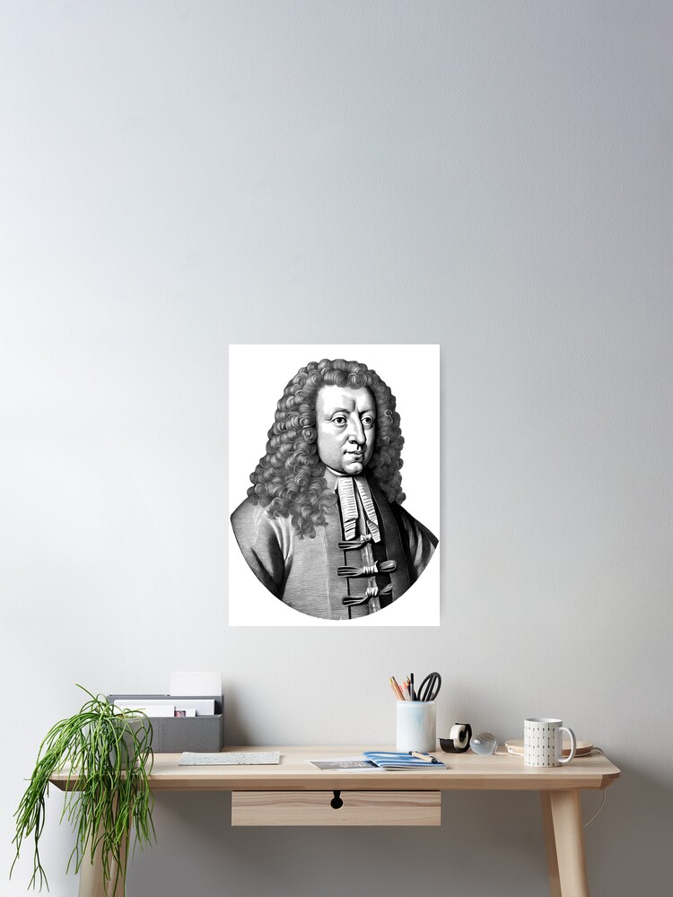 "Robert Hooke (1635–1703) " Poster for Sale by NTGUILTY | Redbubble