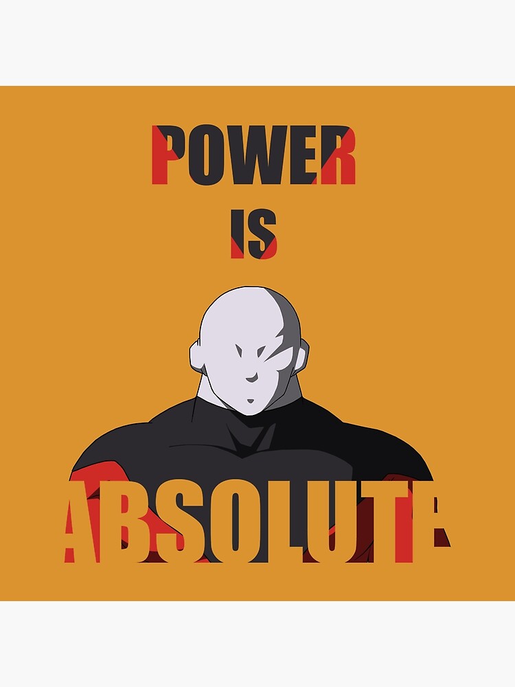 "Power is Absolute" Poster for Sale by Dextil | Redbubble