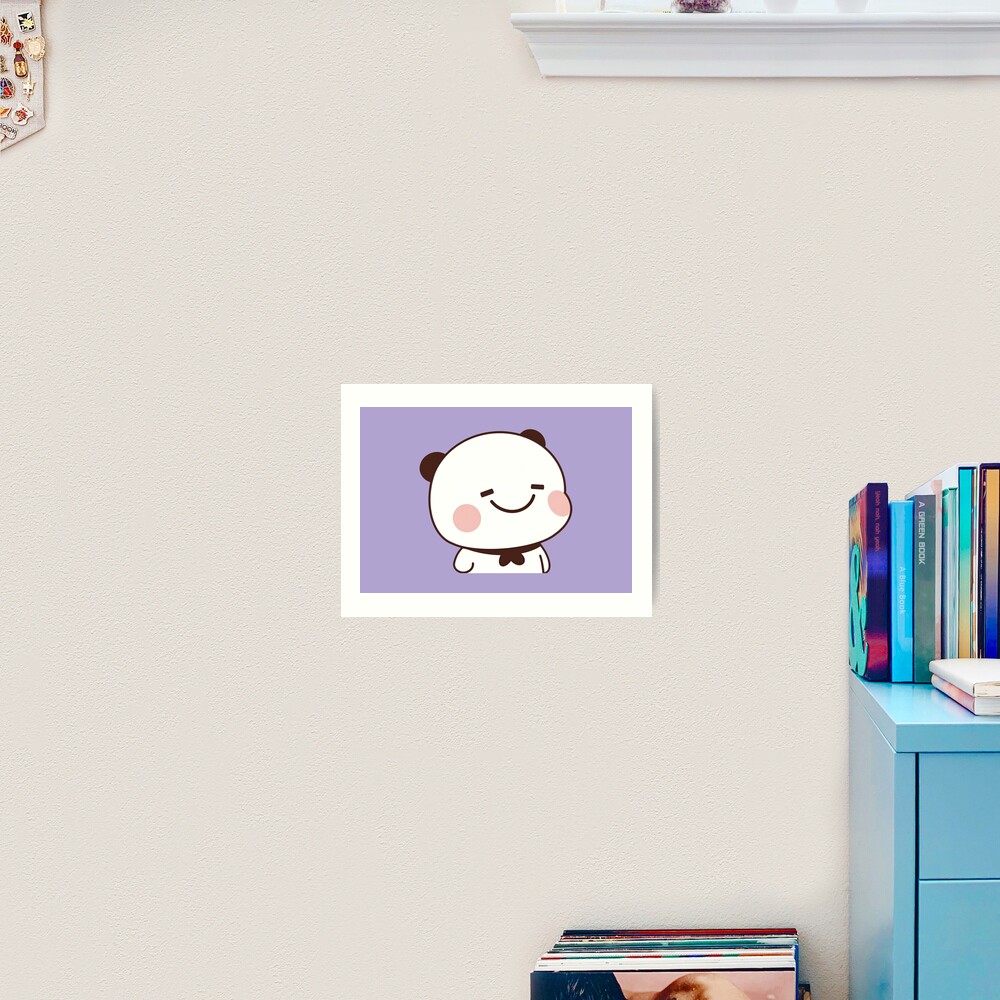 "BuBu’s smile! Happy BuBu Panda face ️" Poster for Sale by Pandety ...
