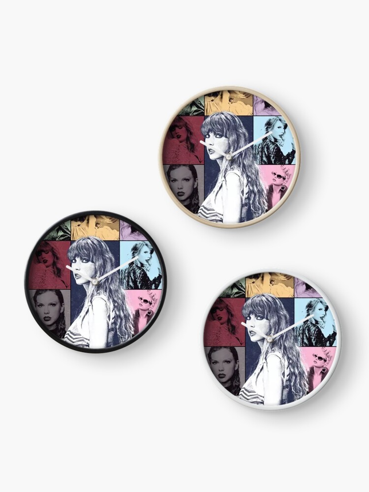 The Eras Tour Taylor Clock, Taylor Fan Decor sold by Paule-Impassable ...