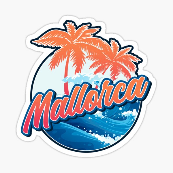"Mallorca" Sticker for Sale by Ewa-design | Redbubble