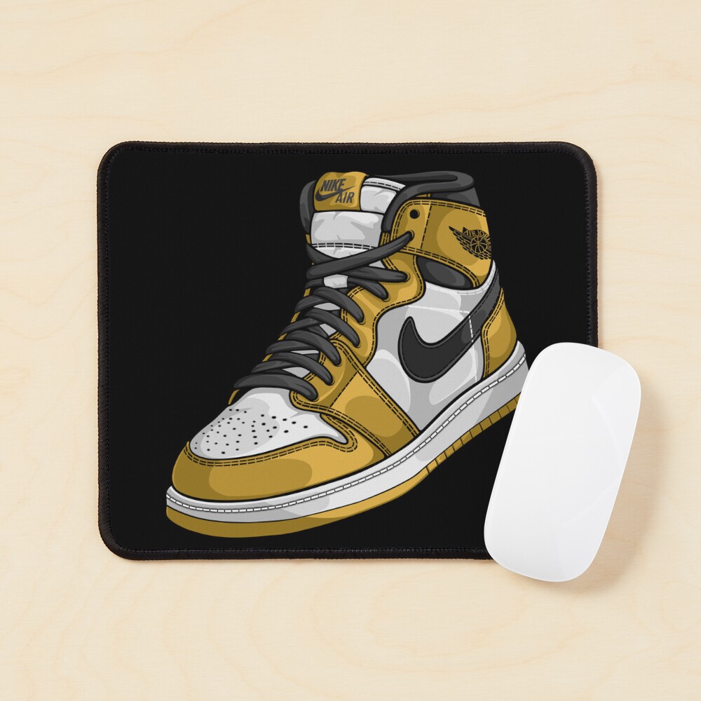 "JORDAN 1 HIGH OG YELLOW OCHRE" Sticker for Sale by Minami14R | Redbubble