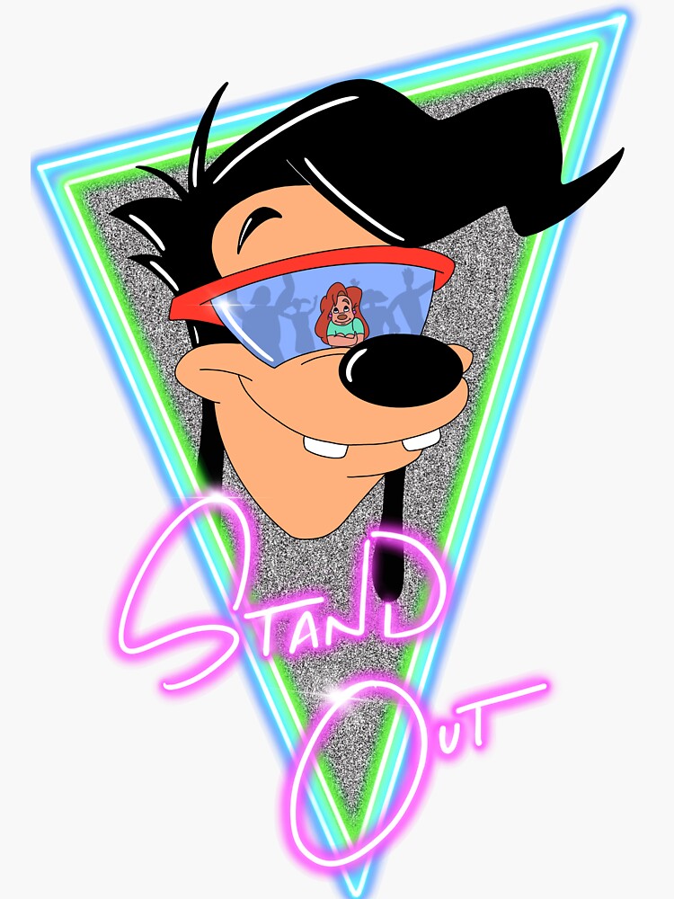 "Stand Out" Sticker for Sale by Leevie | Redbubble