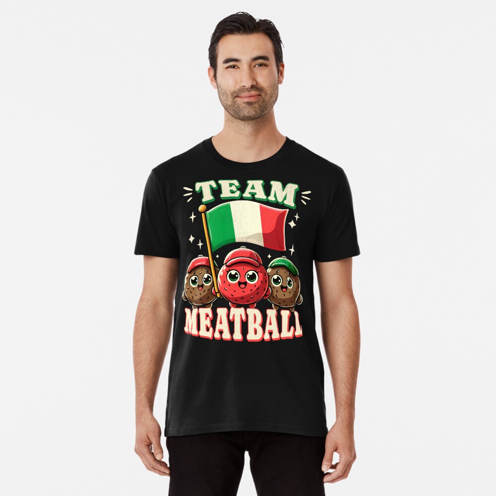 "Team Meatball - Italian Meatballs" Sticker for Sale by BeansterNL ...