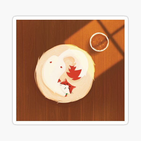 "zaituna cozy " Sticker for Sale by Noor V.A | Redbubble