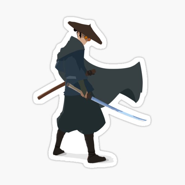 "Blue Eye Samurai" Sticker for Sale by the-cartart | Redbubble