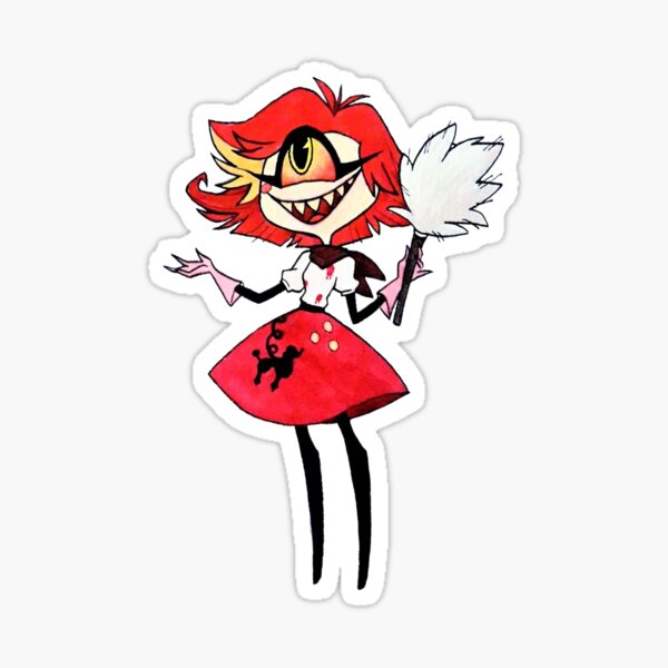 "Hazbin Hotel Niffty" Sticker for Sale by davanshatry1 | Redbubble
