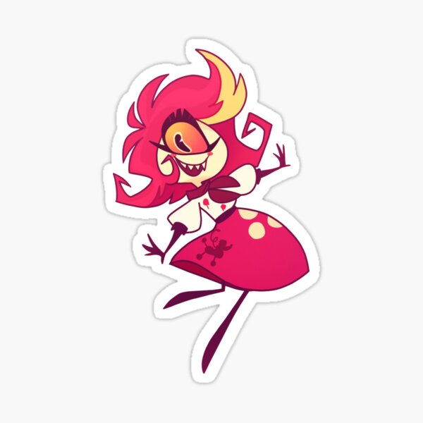 "Hazbin Hotel Niffty" Sticker for Sale by davanshatry1 | Redbubble