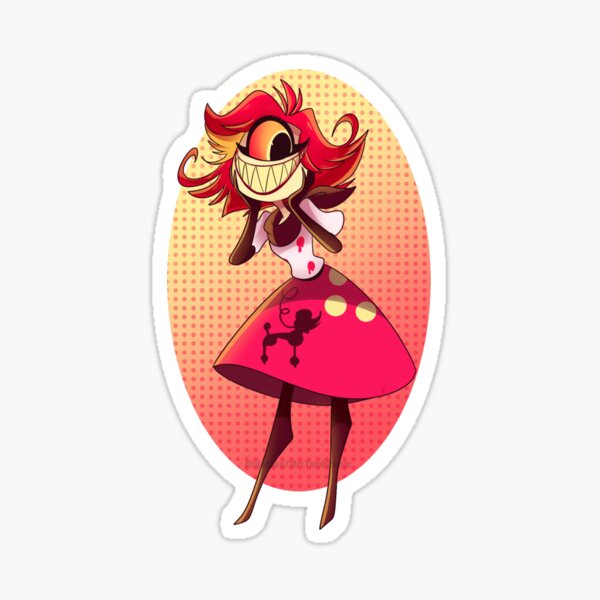 "Hazbin Hotel Niffty" Sticker for Sale by davanshatry1 | Redbubble