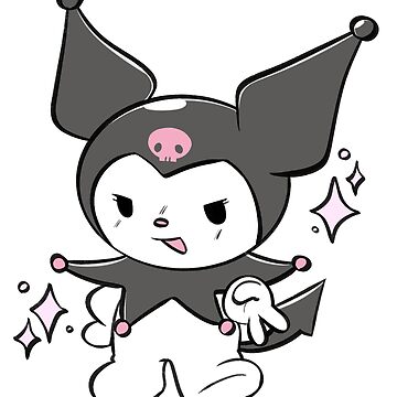 "Kuromi Peace Sign Sticker" Sticker for Sale by Sillyfany | Redbubble