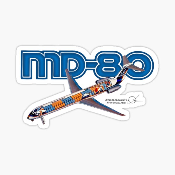 "MD-80 cutaway view" Sticker for Sale by dudutbrito | Redbubble